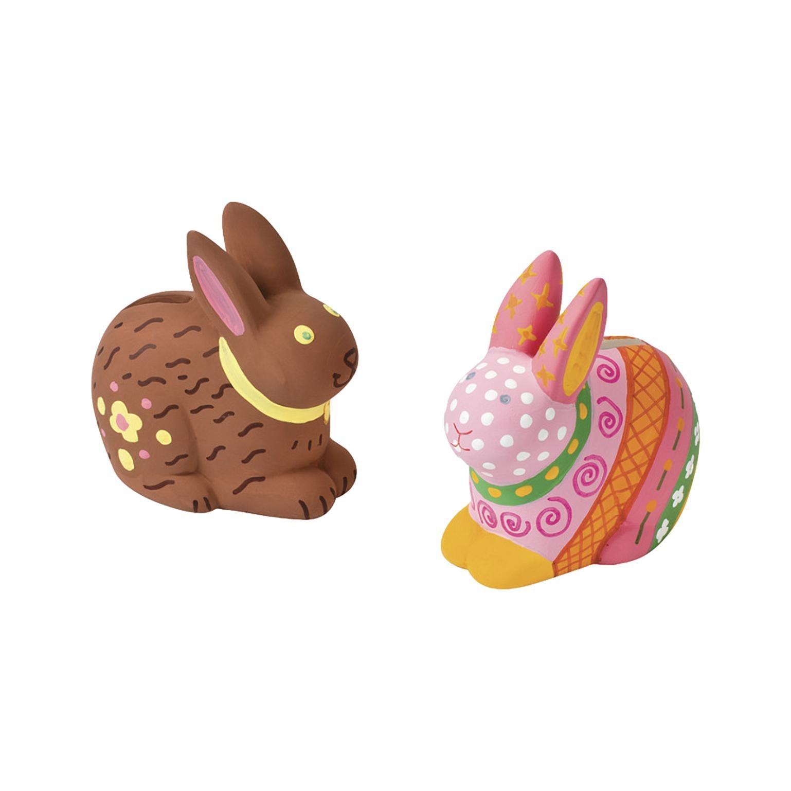 DIY Ceramic Bunny Banks (12 Pack) – EconoCrafts