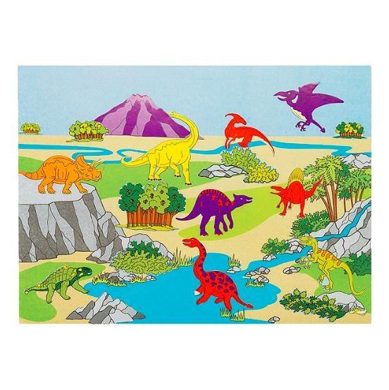 Dinosaur Sticker Scenes (12 Pack) – EconoCrafts