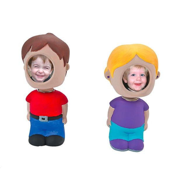Ceramic Bobblehead Picture Frames (12 Pack) – EconoCrafts