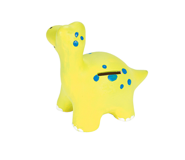 DIY Ceramic Dinosaur Banks (12 Pack) – EconoCrafts