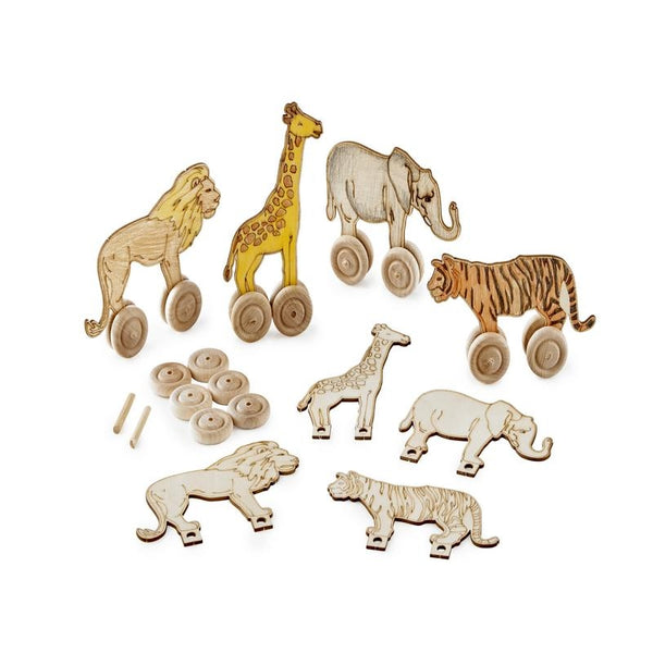 Rolling Safari Animals (12 Pack) – EconoCrafts