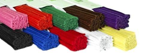 Assorted Pipe Cleaners Mega Pack - 12" (1,000 Pack) – EconoCrafts