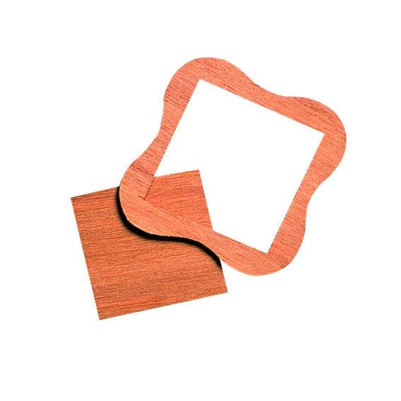 Wooden Wavy Picture Frames (12 Pack) – EconoCrafts